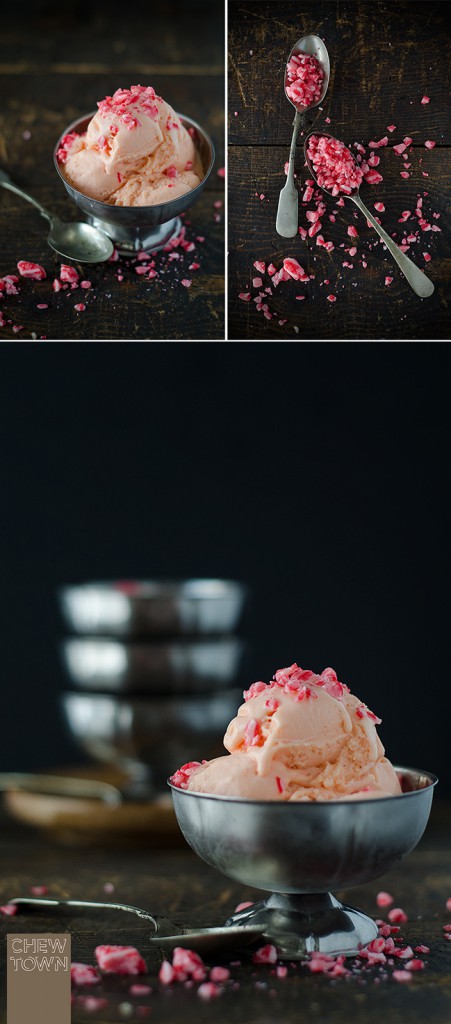 Candy Cane Ice Cream Recipe | Chew Town Food Blog