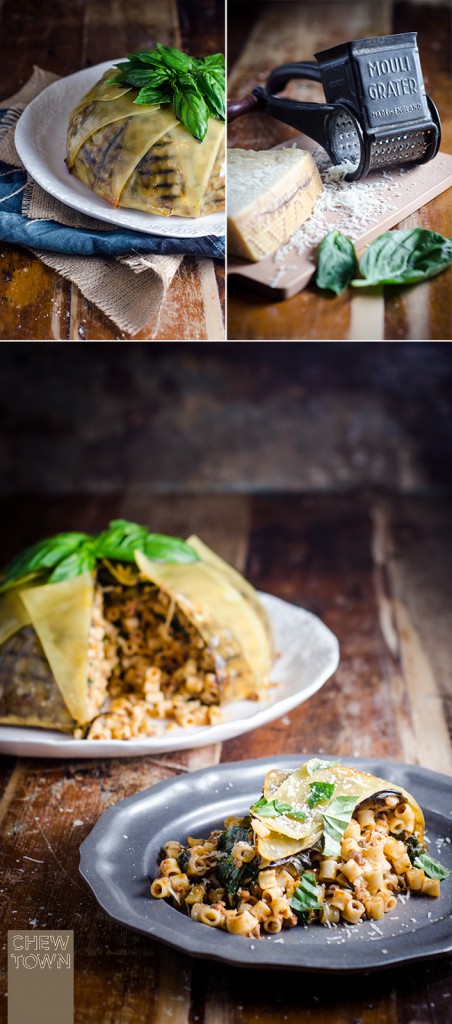 Pasta Timballo Recipe | Chew Town Food Blog