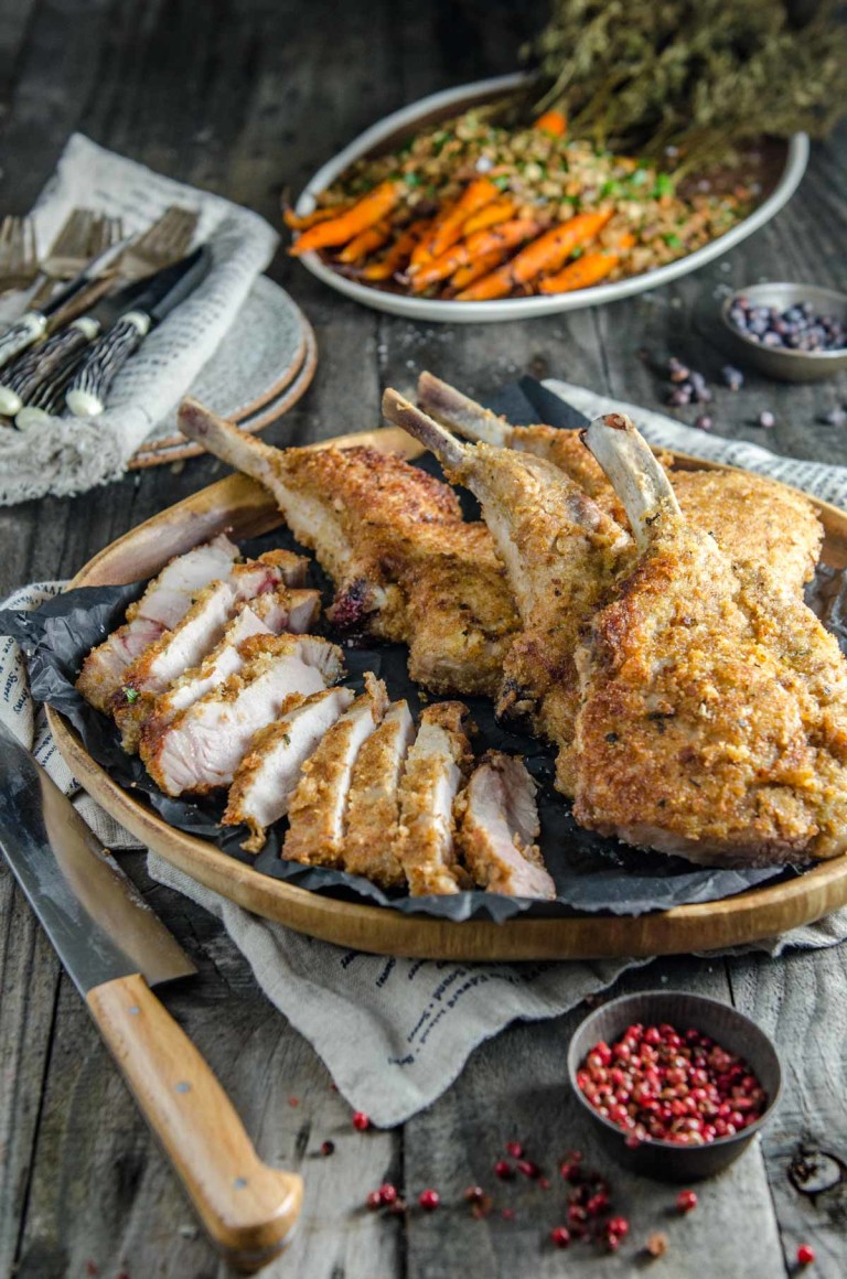 Sage and Juniper Brined Pork Chops | Chew Town Food Blog