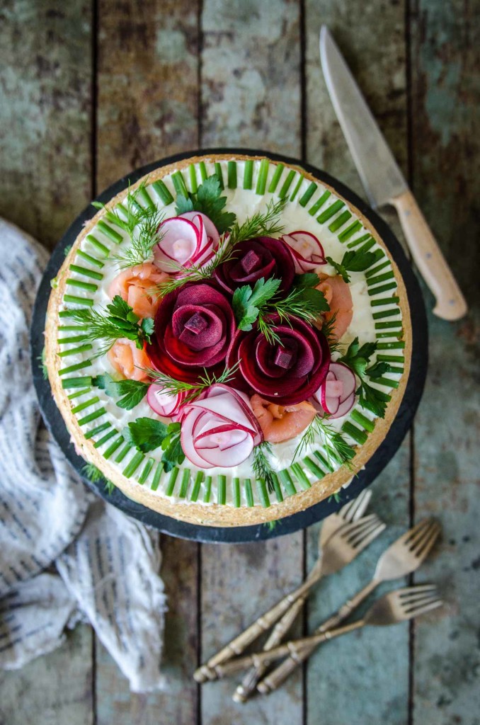 Smörgåstårta | Swedish Sandwich Cake | Chew Town Food Blog