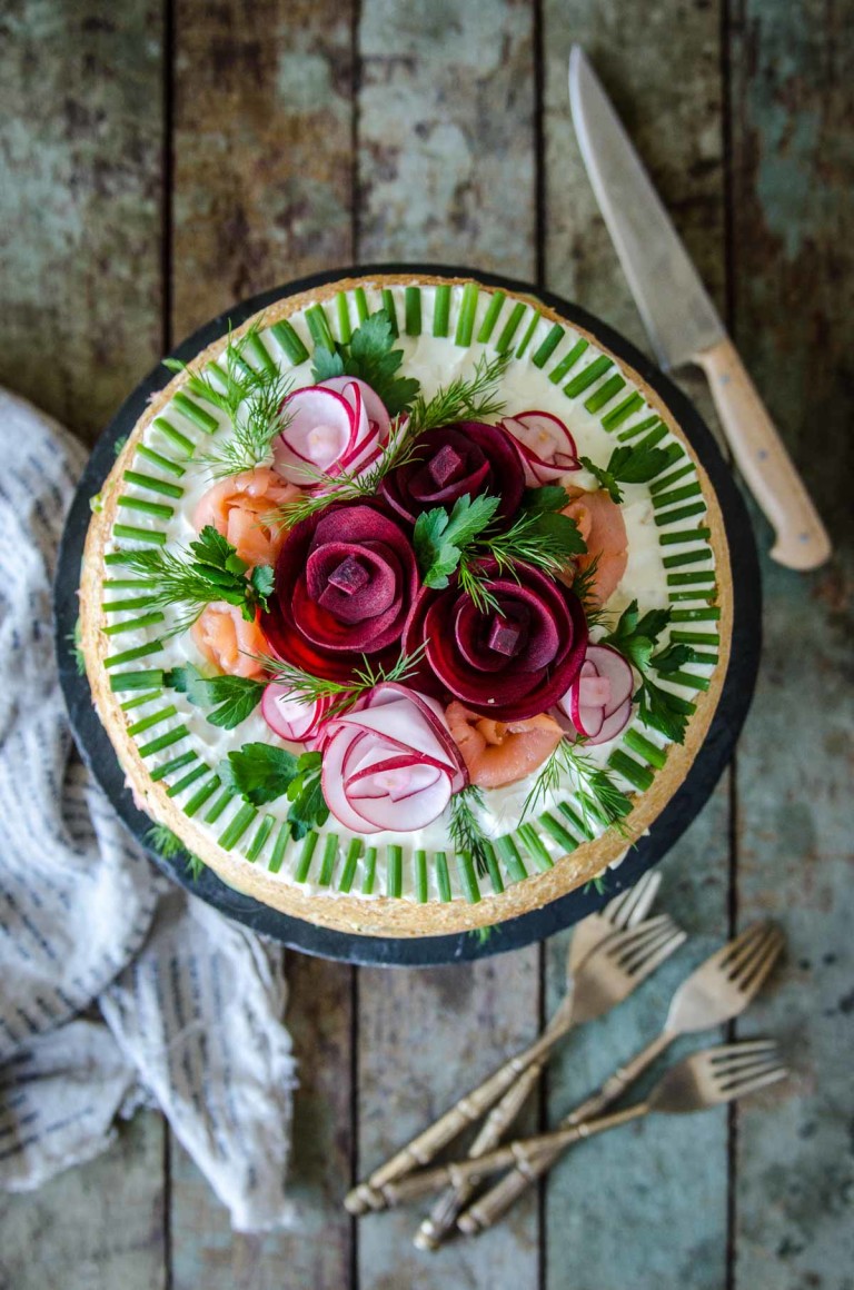 Smörgåstårta | Swedish Sandwich Cake | Chew Town Food Blog