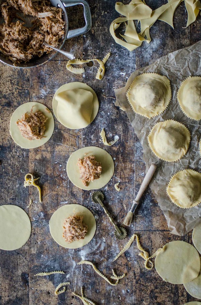 Italian Pulled Pork Ravioli | Chew Town Food Blog