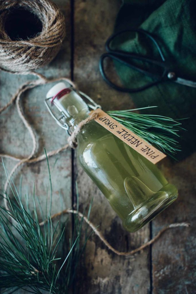 Pine Needle Syrup and a Pine Syrup Gimlet | Chew Town Food Blog
