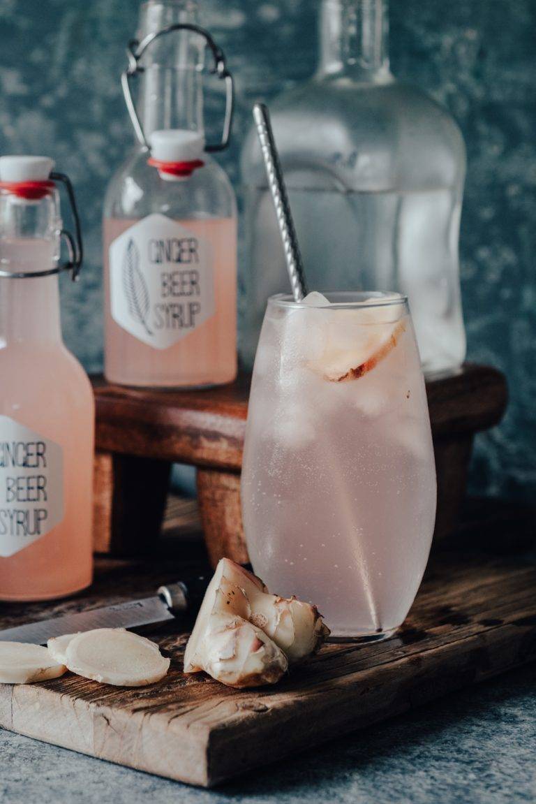 Ginger Beer Syrup | Chew Town Food Blog