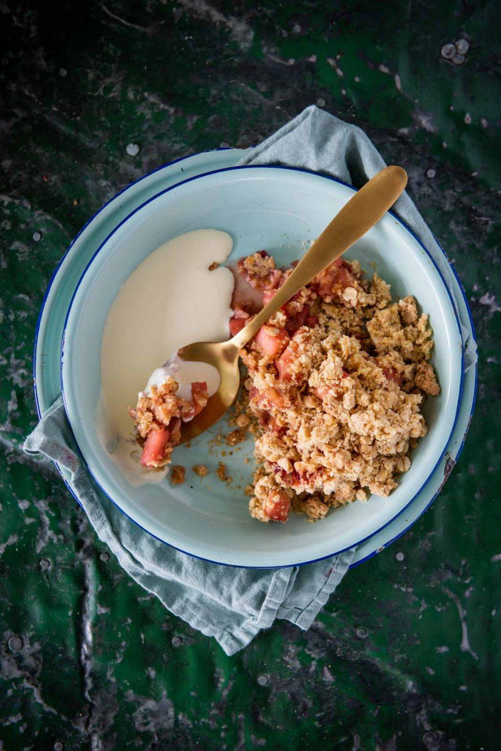 Blood Orange and Apple Crumble | Chew Town Food Blog