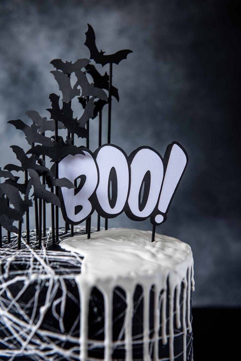 Halloween Bat Cake - Chew Town