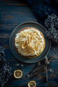 Layered Yuzu Sponge Cake | Chew Town Food Blog